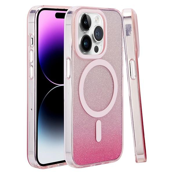 iPhone 15 METKASE IMD Design Pattern [Magnetic Circle] Premium Hybrid ...